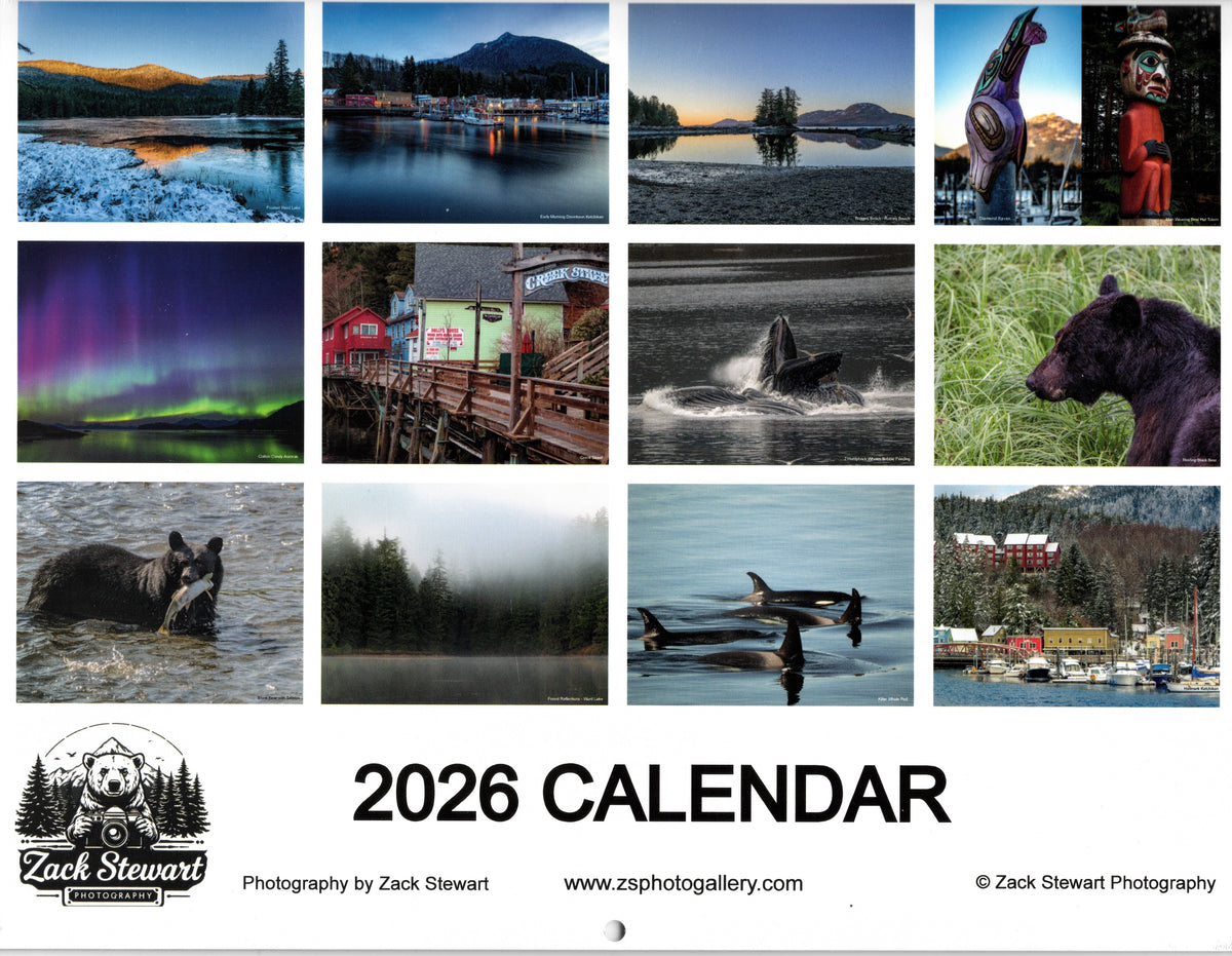 2026 ZACK STEWART CALENDAR – Scanlon Gallery & Custom Framing