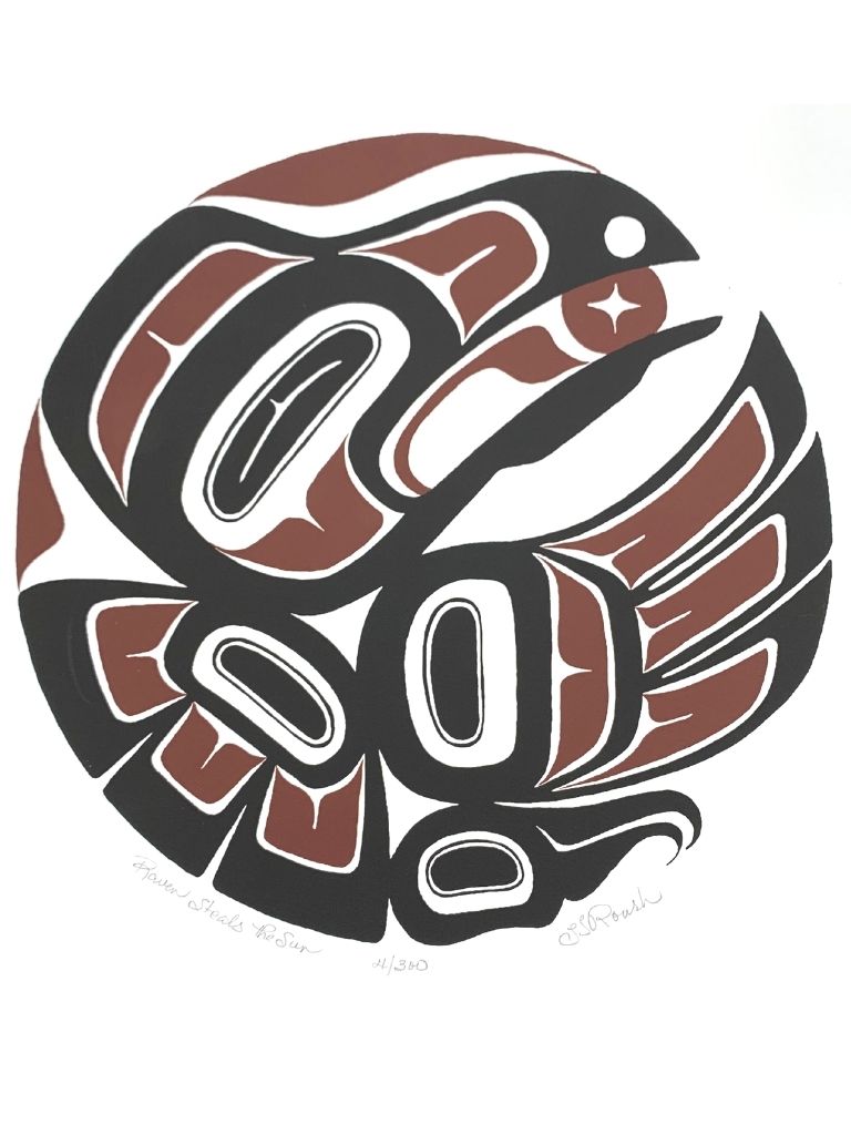 Native American Art Raven