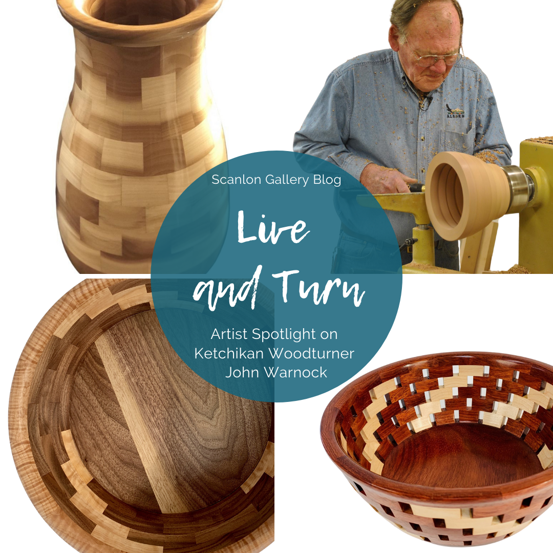 Artist Spotlight on Woodturner John Warnock – Scanlon Gallery & Custom ...