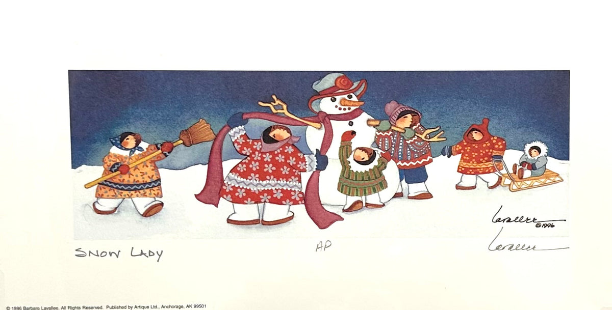 SNOW LADY AP – Scanlon Gallery & Custom Framing