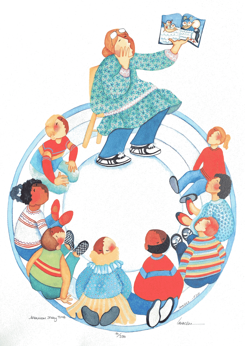 AFTERNOON STORY TIME – Scanlon Gallery & Custom Framing