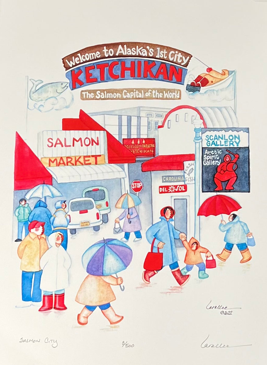 SALMON CITY – Scanlon Gallery & Custom Framing