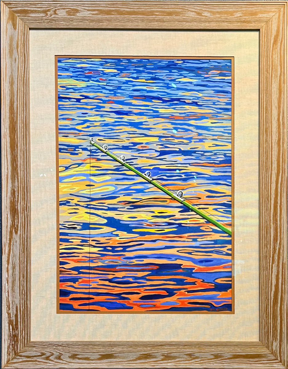 WAITING FOR A BITE (FRAMED) – Scanlon Gallery & Custom Framing