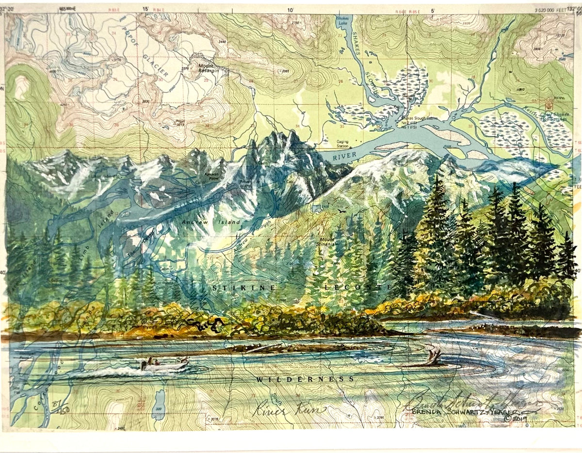 RIVER RUN – Scanlon Gallery & Custom Framing
