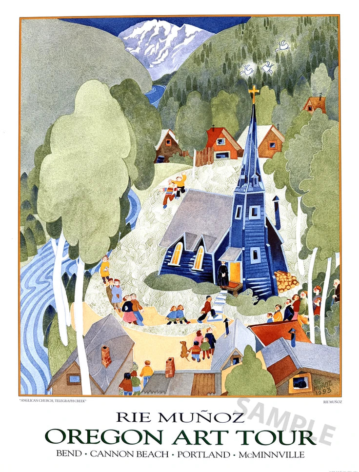 ANGLICAN CHURCH TELEGRAPH CREEK POSTER – Scanlon Gallery & Custom Framing