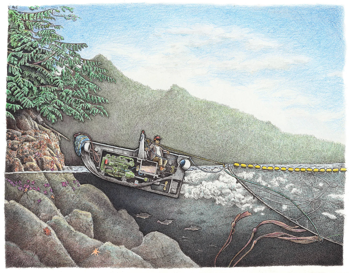 SKIFF ON THE BEACH – Scanlon Gallery & Custom Framing