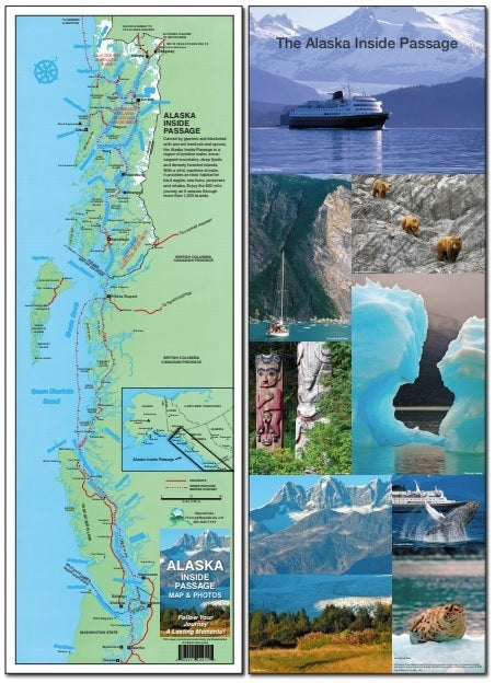 ALASKA INSIDE PASSAGE MAP – Scanlon Gallery & Custom Framing