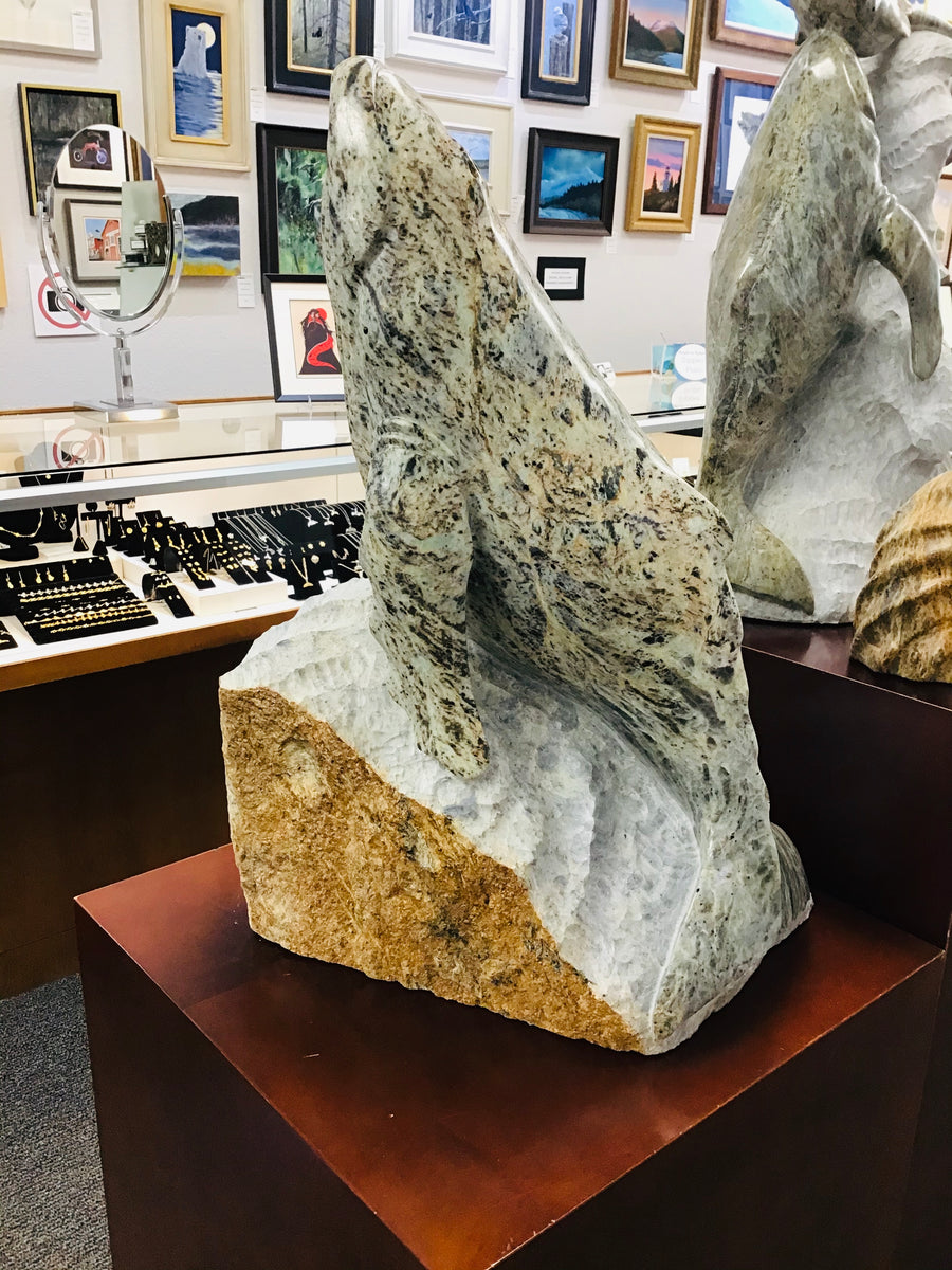 HUMPBACK WHALE BREACHING 20" – Scanlon Gallery & Custom Framing