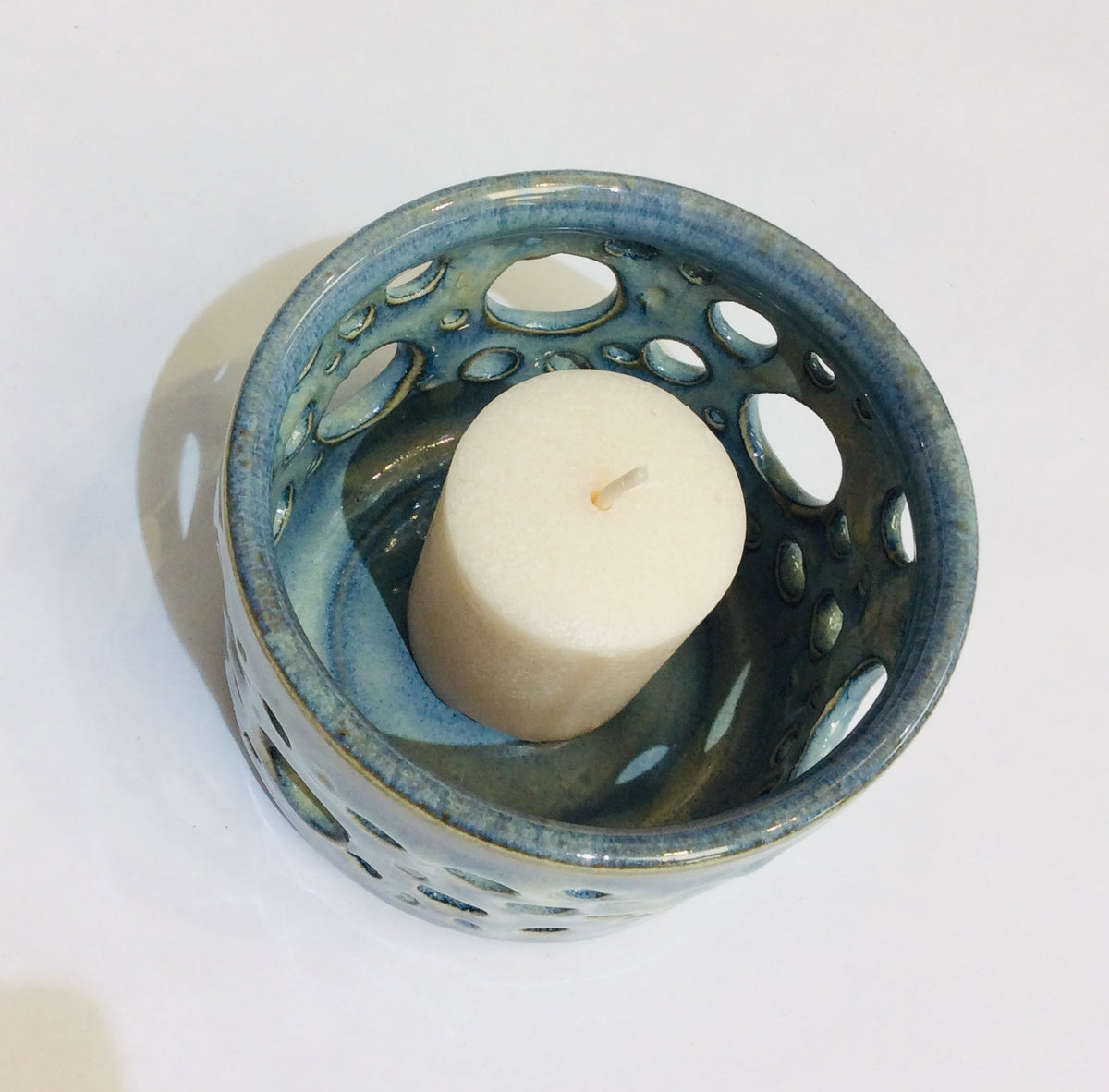 LIGHT BLUE MOON LUMINARY – Scanlon Gallery & Custom Framing