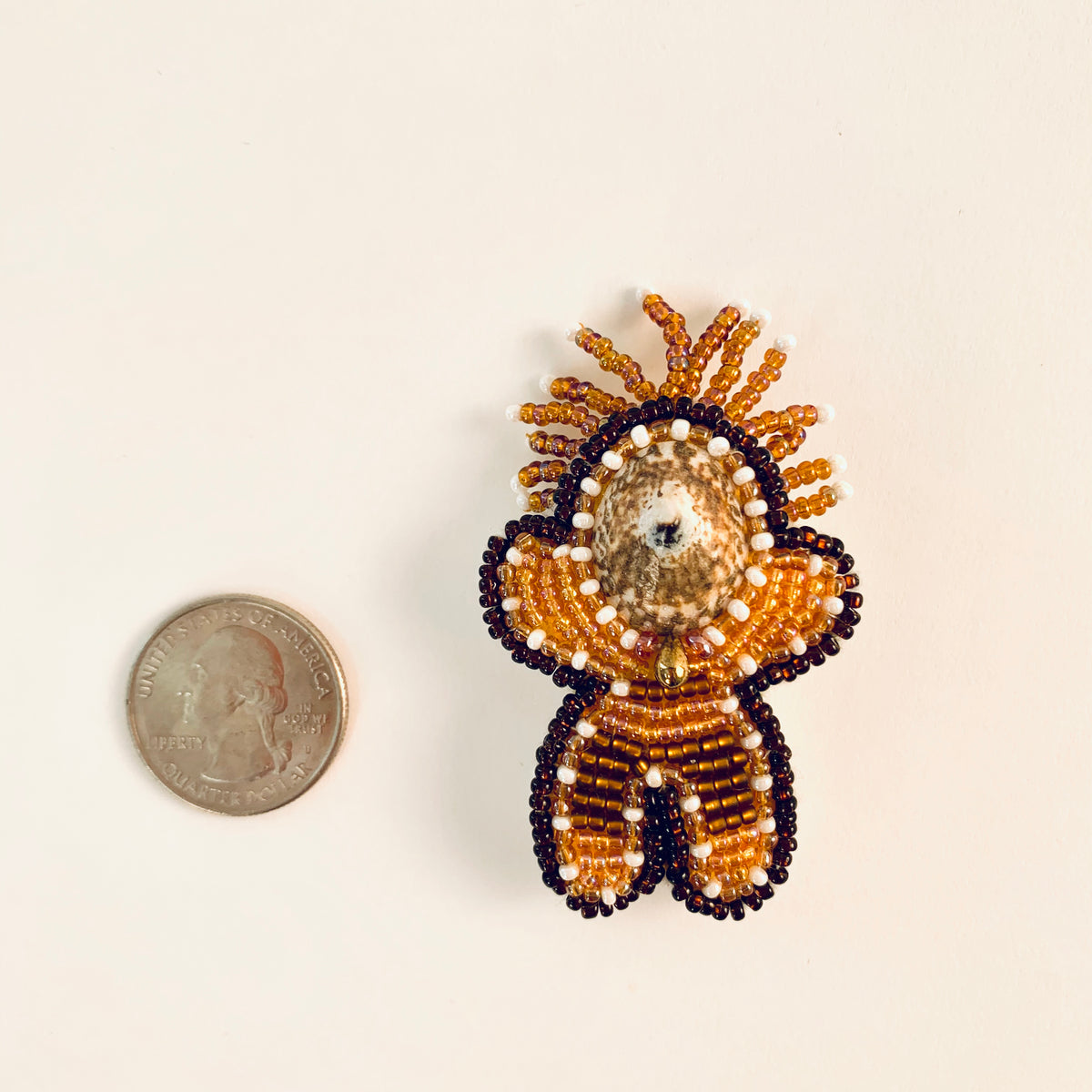 BEADED DANCER PIN – Scanlon Gallery & Custom Framing