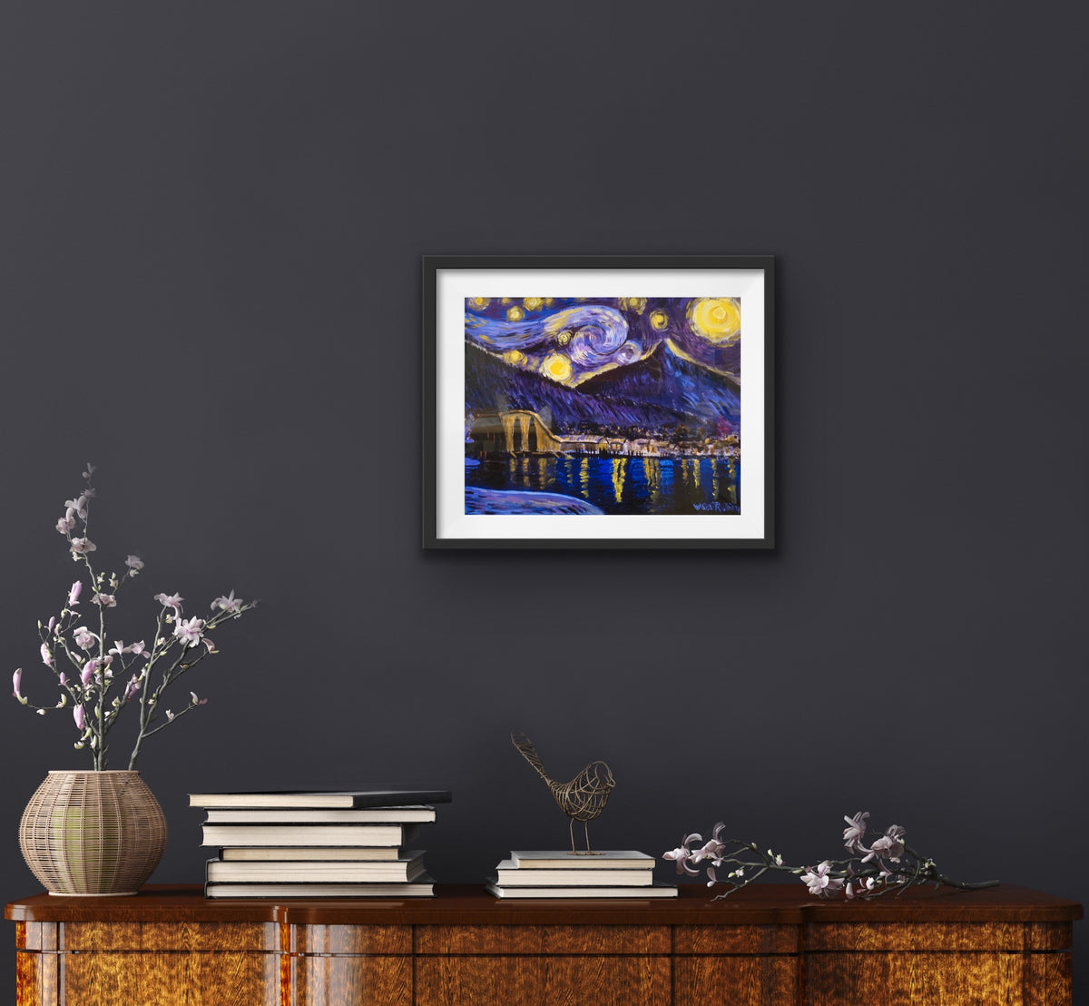 ANOTHER STARRY NIGHT – Scanlon Gallery & Custom Framing