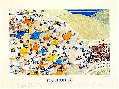 REINDEER ROUND UP POSTER – Scanlon Gallery & Custom Framing